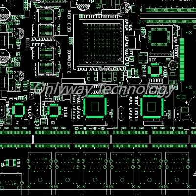 onlyway technology motherboard pcb layout, Server PCB layout ...